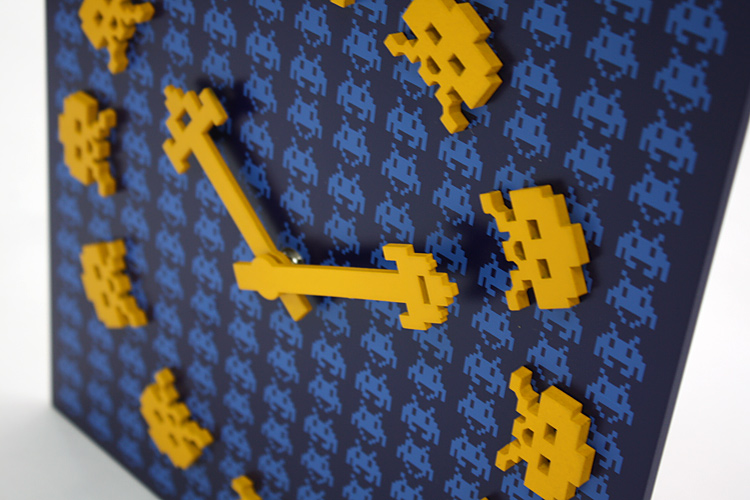 Space Invaders Wall Clock - Walyou