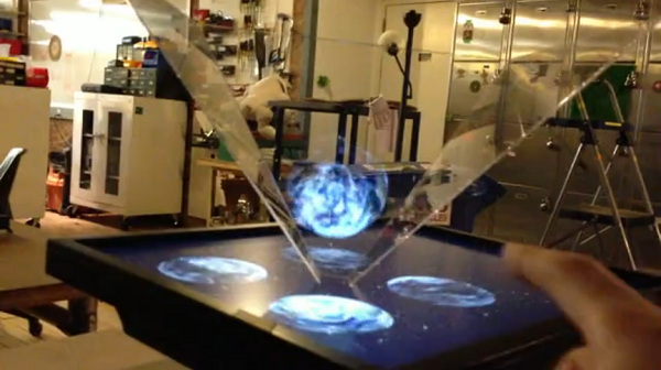 Gesture Controlled Hologram Opens the Way for New User Interfaces | Walyou