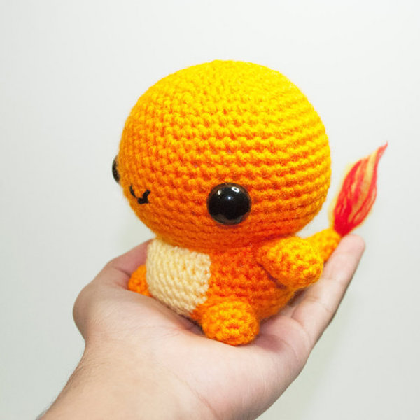 Amigurumi Pokémon Charmander by Johnny Navarro image - Walyou