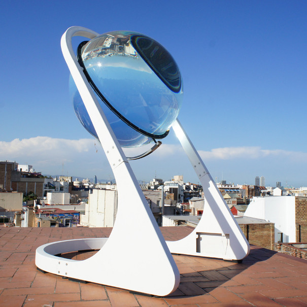 Spherical Transparent Sun Power Generator
