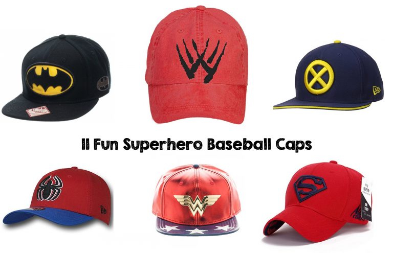 11 Fun Superhero Baseball Caps | Walyou
