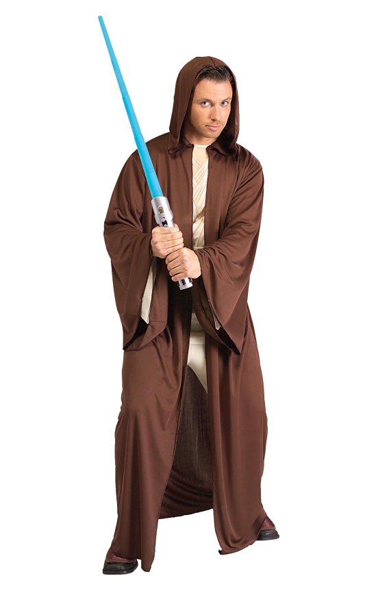Star Wars Jedi Hooded Robe Costume - Walyou